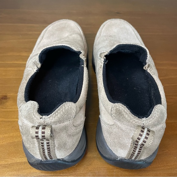 L.L. Bean | Shoes | Ll Bean Womens Comfort Tan Suede Mocs Shoes Slip On ...